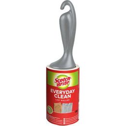 Scotch-Brite&trade; Fusselroller Everyday Clean, f&uuml;r Kleidung/M&ouml;bel, ergonomischer Griff, 1 St&uuml;ck mit 30 Blatt
