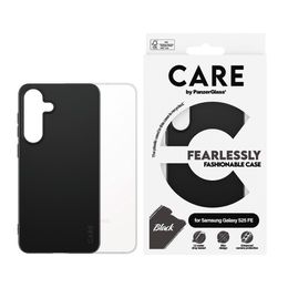 CARE BY PANZERGLASS Handyh&uuml;lle "Fearlessly Fashionable Case f&uuml;r Samsung Galaxy S25 FE", schwarz, Samsung Galaxy S25 FE, H&uuml;llen, Backcover, Schutzh&uuml;lle, Handyschutzh&uuml;lle, Case, Schutzcase, sto&szlig;fest, Handyh&uuml;lle