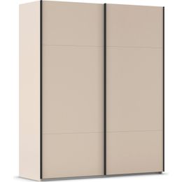 Schwebet&uuml;renschrank Rauch "Kleiderschrank Schrank Garderobe Schlafzimmerschrank CONTIDO", beige (beige (champagner)), B:181cm H:223cm T:68cm, Holzwerkstoff, Schr&auml;nke, Schwebet&uuml;renschrank, aus hochwertigem Material in 6 Breiten 2 Griff-Farben MADE IN GERMANY