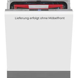 Exquisit vollintegrierbarer Geschirrsp&uuml;ler "EGSP9614-E-030A inox", Energieeffizienz: A, grau, B:59,8cm H:81,5cm T:55cm, Geschirrsp&uuml;ler, 14 Ma&szlig;gedecke & fl&uuml;sterleise 42 dB &ndash; stark und angenehm ruhig, vollintegrierbarer Geschirrsp&uuml;ler