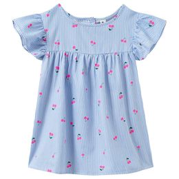 Yigga M&auml;dchen Bluse mit Kirschen-Print