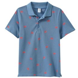 Topolino Jungen Poloshirt mit Allover-Print