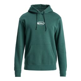 Kapuzensweatshirt Quiksilver "Salt Water Graphic", Damen, Gr. M, gr&uuml;n, Obermaterial: 55% Walkfrottier, 25% Walkfrottier, 20% Microfaser;, Sweatshirts Kapuzensweatshirt