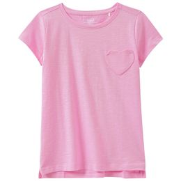 Yigga M&auml;dchen T-Shirt mit Herz-Tasche
