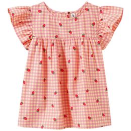 Yigga M&auml;dchen Bluse mit Erdbeer-Print