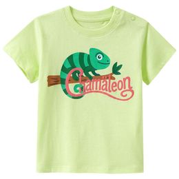Topomini Baby T-Shirt mit Cham&auml;leon-Motiv