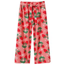 Yigga M&auml;dchen Hose mit buntem Allover-Print