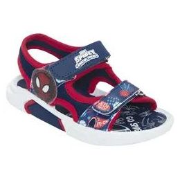 Sandale Disney "SPIDERMAN", M&auml;dchen, Gr. 23, navy, Textil, Schuhe Sandale