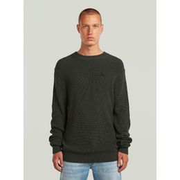G-Star Raw Longpullover G-STAR "Pullover", Herren, Gr. L, cloack, Obermaterial: 100% Baumwolle, Pullover Longpullover