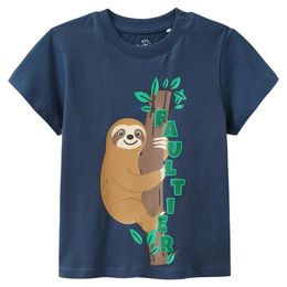 Topomini Baby T-Shirt mit Faultier-Motiv