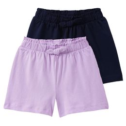 Yigga 2 M&auml;dchen Shorts mit Zierschleife