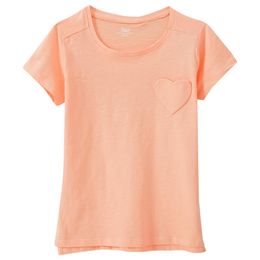 Yigga M&auml;dchen T-Shirt mit Herz-Tasche