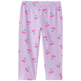 Yigga M&auml;dchen Capri-Leggings mit Allover-Print