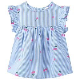 Topomini Baby Bluse mit Kirschen-Print