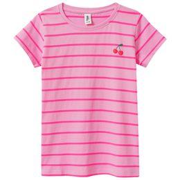 Yigga M&auml;dchen T-Shirt mit Streifen