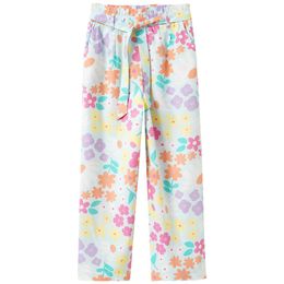 Yigga M&auml;dchen Hose mit buntem Allover-Print