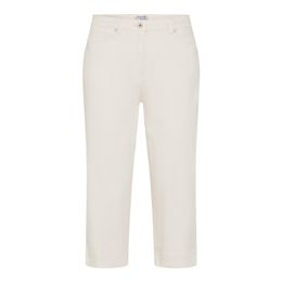 5-Pocket-Jeans RAPHAELA BY Brax "Style CAREN CAPRI", Herren, Gr. 48K (24), Kurzgr&ouml;&szlig;en, gelb, Denim/Jeans, 78% Baumwolle, 18% Polyester, 4% Elasthan, Jeans 5-Pocket-Jeans