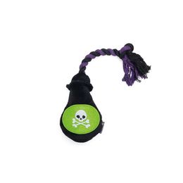Beeztees Halloween Hundespielzeug Pl&uuml;sch-Giftflasche
