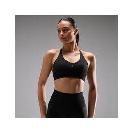 Myprotein MP Tempo Ultra Seamless Sport-BH f&uuml;r Damen &ndash; Schwarz - L