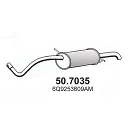 Asso Endschalld&auml;mpfer 507035 f&uuml;r Skoda