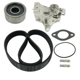 SKF Wasserpumpe + Keilrippenriemensatz vkmc36117 f&uuml;r Vaughall RENAULT