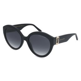 Marc Jacobs 882/S | Damen-Sonnenbrille | Fassung: Vollrand, Cat Eye, Acetat, Schwarz | Glasfarbe: Grau