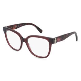 Longchamp LO2745 N Brille Damen | Fassung: Vollrand, Eckig, Burgunder Transparent