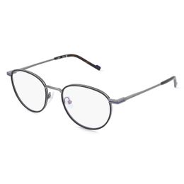 Zeiss ZS25168 Brille Herren | Fassung: Vollrand, Oval, Grau Schwarz