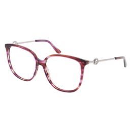 Guess GU50350 Brille Damen | Fassung: Vollrand, Quadratisch, Rot