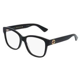 Gucci GG0038ON Brille Unisex | Fassung: Vollrand, Butterfly, Schwarz