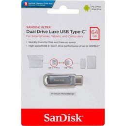 Sandisk Ultra Dual Drive Luxe 64GB USB Type-C SDDDC4-064G-G46