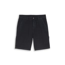 Tom Tailor Jungen Baggy Shorts im Utility-Look, grau, Uni, Gr. 164
