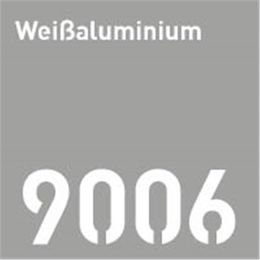 LEABOX freistehender Durchwurf Briefkasten in RAL 9006 Einbetonieren