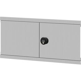 eurokraft pro Fl&uuml;gelt&uuml;r, Drehriegel, HxB 500 x 750 mm, verzinkt