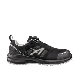 ALBATROS AIRFLOW BLACK QUICK LACE LOW Safety Shoe S1PL ESD Schwarz / 42