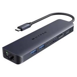 HYPER USB-C&reg; Dockingstation HyperDrive EcoSmart Gen.2 Hub Passend f&uuml;r Marke Dockingstations: Universal USB-C&reg; Power Delivery