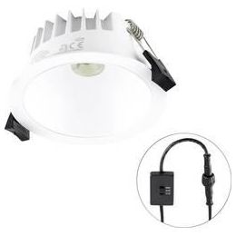 EVN C54N10010125 C54N10010125 LED-Einbauleuchte LED 10 W Wei&szlig;