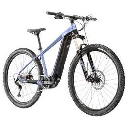 E-Bike KROSS "E-MTB Level Boost 2.0 500 29 Zoll blau - Shimano Mittelmotor" Gr. 51, blau, schwarz, Elektrofahrr&auml;der, 51cm, 29 Zoll (73,66cm), SHIMANO 36 V/250 W, Mittelmotor DU-E8000