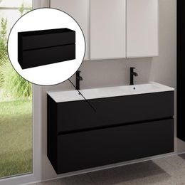 evineo ineo5 evo Unterschrank B: 120 cm, mit 2 Ausz&uuml;gen, mit Griffmulde, BE0959BM,