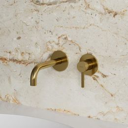 Omnires Y Waschtischarmatur, Wandmontage, Y1215HGLB,