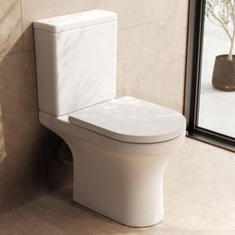 Artiviana Desiderio Stand-WC mit AquaSpin, T03TP011BIWH+T03TP011BIWHF+T03TP011BIWHX,