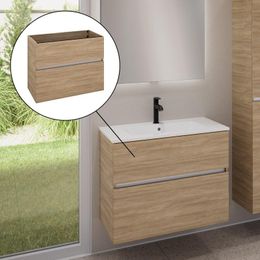 evineo ineo5 evo Unterschrank B: 80 cm, mit 2 Ausz&uuml;gen, mit Griffmulde, BE0957OA,