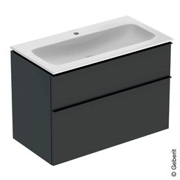 Geberit iCon Schrank mit Waschtisch, 2 Ausz&uuml;ge, 502337JK1,