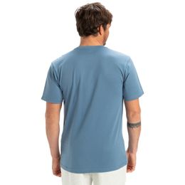 T-Shirt Quiksilver "Evo Bubble Wrapped", Herren, Gr. S, blau (coronet blau), Obermaterial: 100% Walkfrottier;, Shirts T-Shirt