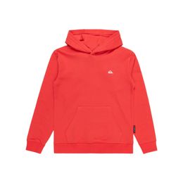 Kapuzensweatshirt Quiksilver "Basic", Jungen, Gr. 12, rot (cayenne), Obermaterial: 60% Walkfrottier, 40% Microfaser;, Sweatshirts Kapuzensweatshirt
