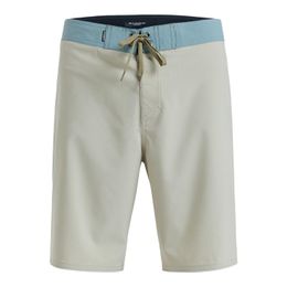 Boardshorts Quiksilver "Surfsilk Kaimana 20", Herren, Gr. 30S, grau (abbey stone), Obermaterial: 88% Microfaser, 12% Elasthan;, Hosen Boardshorts