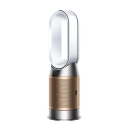 Kombiger&auml;t Luftreiniger, Ventilator und Heizl&uuml;fter Dyson "Purifier Hot+Cool HP2 De Nox (Wei&szlig;/Gold)", wei&szlig; (wei&szlig;, gold), B:20,5cm H:76,4cm T:13cm, Luftreiniger, Kombiger&auml;t Luftreiniger Ventilator und Heizl&uuml;fter