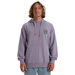 Hoodie Billabong "Foundation Po", Herren, Gr. S, lila (light lila), Obermaterial: 55% Walkfrottier, 25% Walkfrottier, 20% Microfaser;, Sweatshirts Hoodie