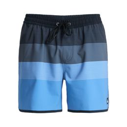 Boardshorts Quiksilver "Stretch Scallop Volley 16", Herren, Gr. L, schwarz tijuana, Obermaterial: 92% Microfaser, 8% Elasthan;, Hosen Boardshorts