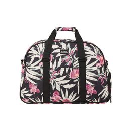 Sporttasche Roxy "Feel Happy", Herren, grau (anthrazit wind swept floral), Obermaterial: 100% Microfaser;, Taschen Sporttasche